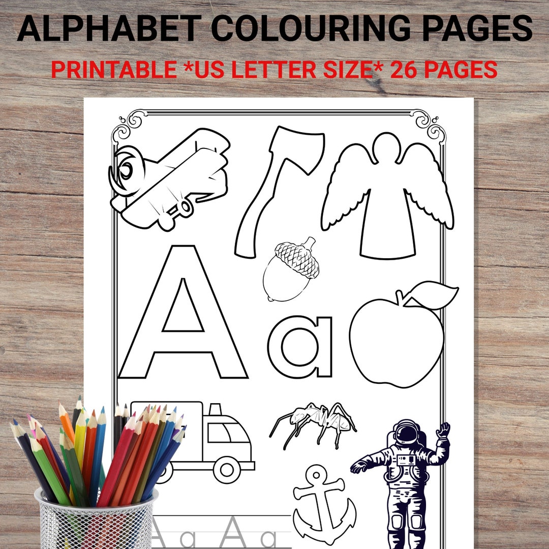 Alphabet Colouring Pages | PDF Alphabet Colouring Pages | Printable ABC ...