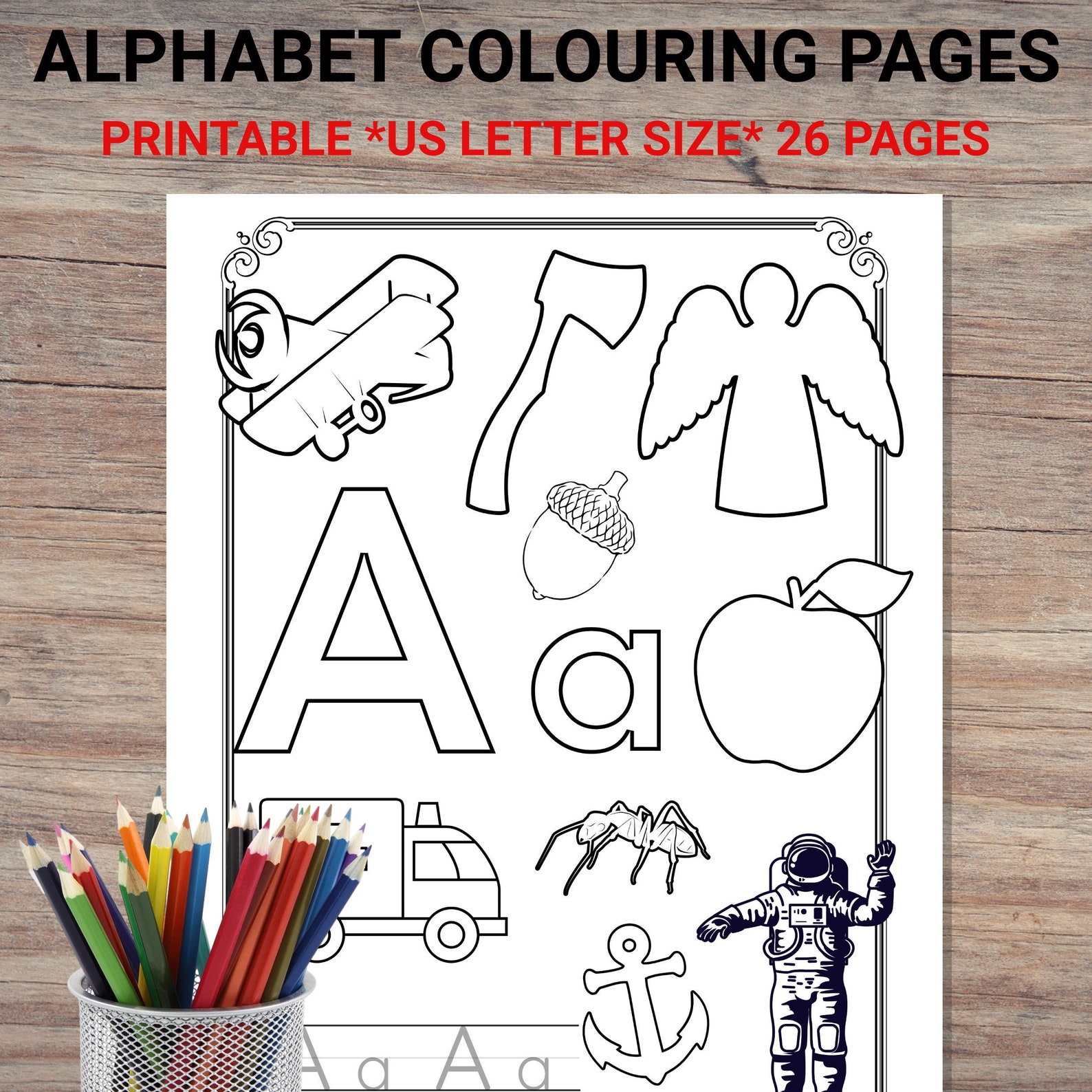 Alphabet Colouring Pages | PDF Alphabet Colouring Pages | Printable ABC ...