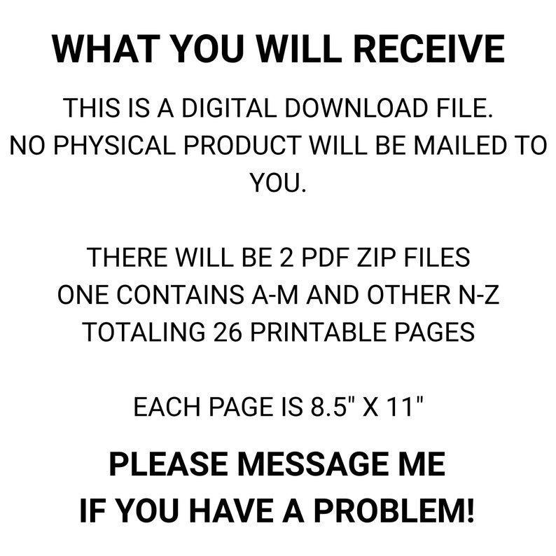 Alphabet Colouring Pages | PDF Alphabet Colouring Pages | Printable ABC ...