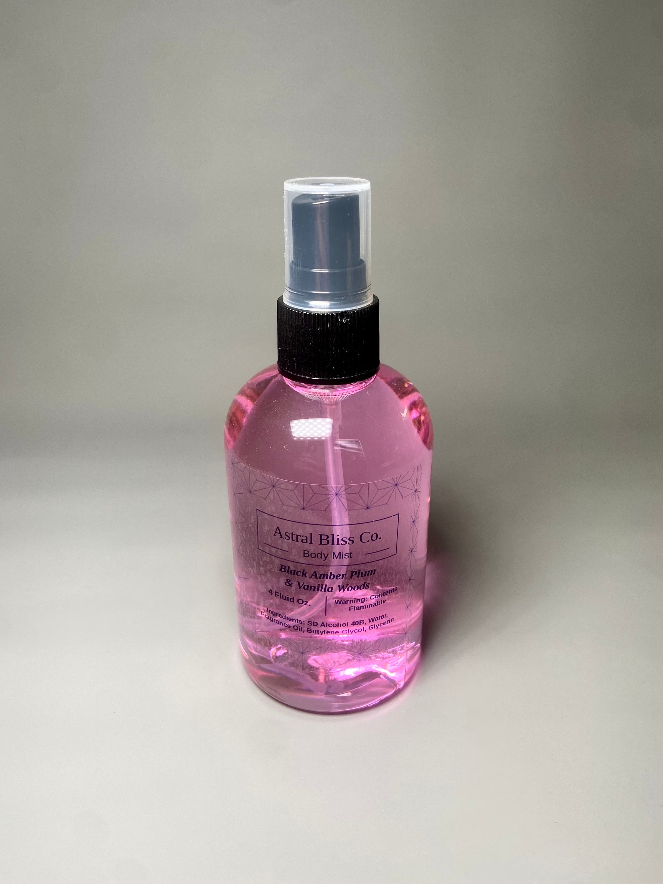 4oz - Luxury Body Mist - Etsy