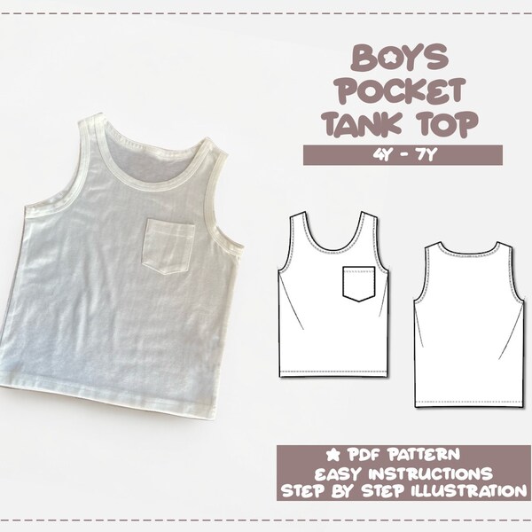 Boys Sewing Pattern - Etsy