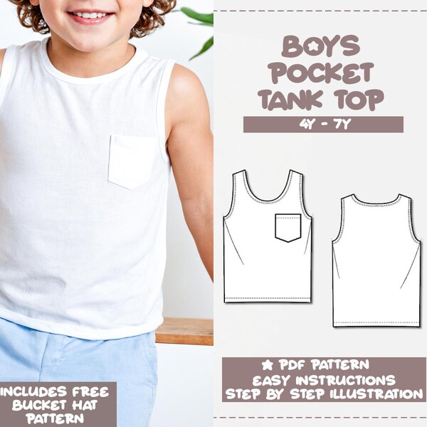 Boys Shirt Pattern - Etsy