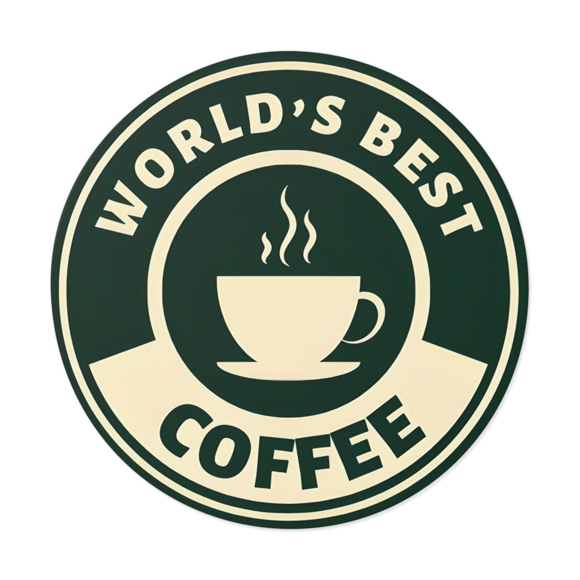 World's Best Coffee Sticker - Etsy