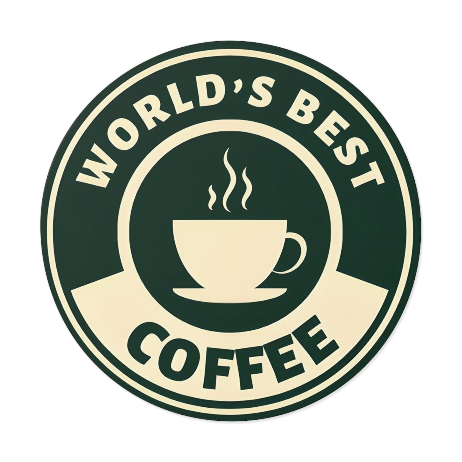 World's Best Coffee Sticker - Etsy