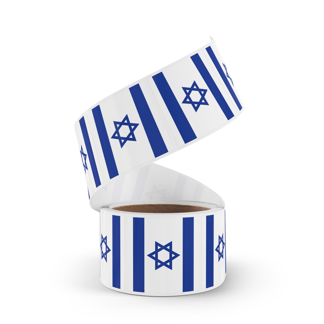 Flag of Israel Stickers | Israel Stickers Label Roll | 50 100 or 250 ...