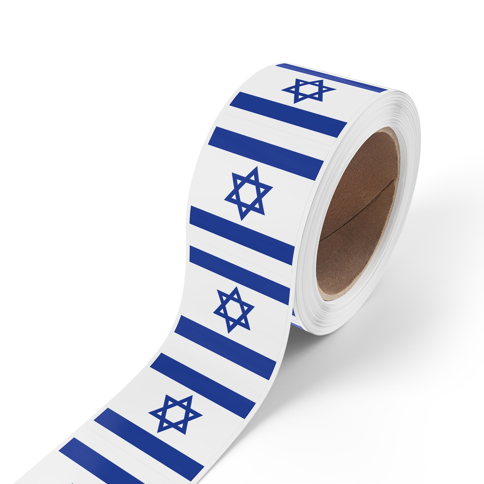Flag of Israel Stickers | Israel Stickers Label Roll | 50 100 or 250 ...