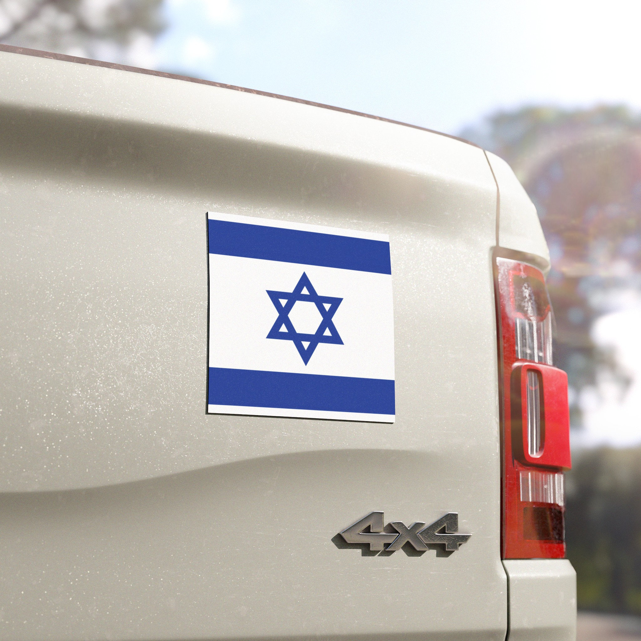 Flag of Israel Car Magnet | Israel Car Magnet - Etsy
