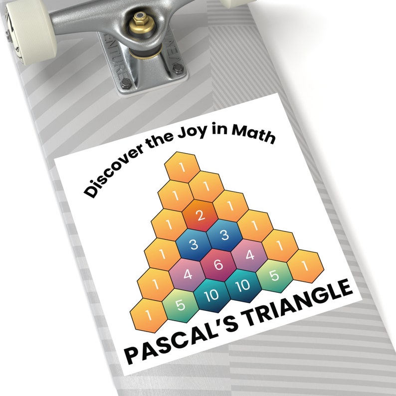 Pascal's Triangle Sticker: for Fibonacci Sequence Fans, Math Teachers ...