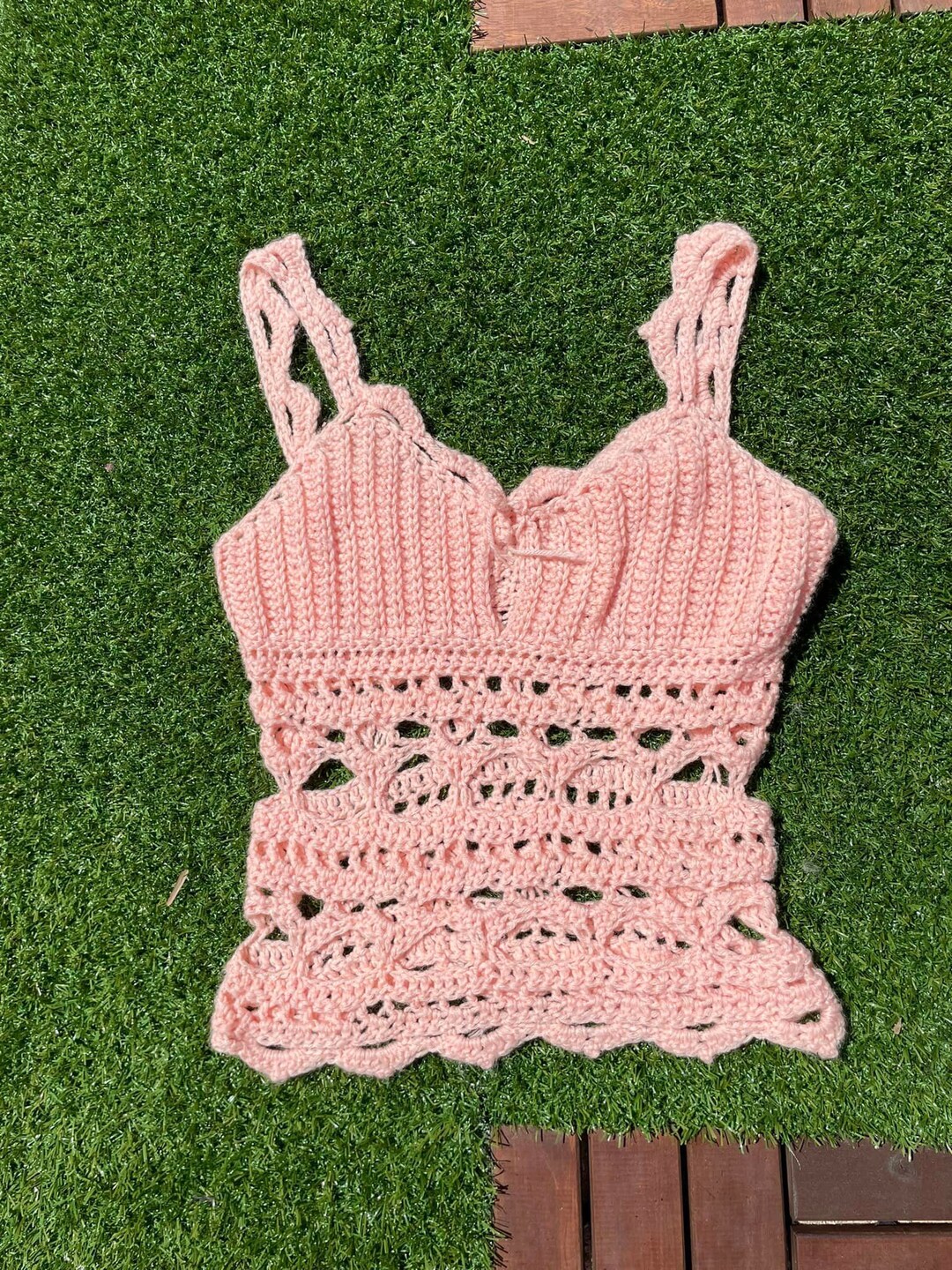 Emily Crochet Top - Etsy