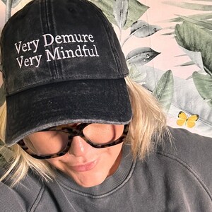 Very Demure, Very Mindful - Vintage Hat - Unisex - Etsy
