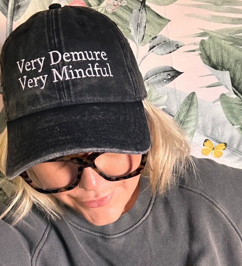 Very Demure, Very Mindful - Vintage Hat - Unisex - Etsy