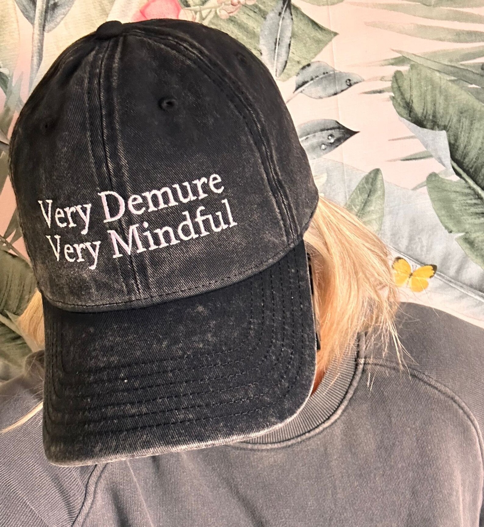 Very Demure, Very Mindful - Vintage Hat - Unisex - Etsy