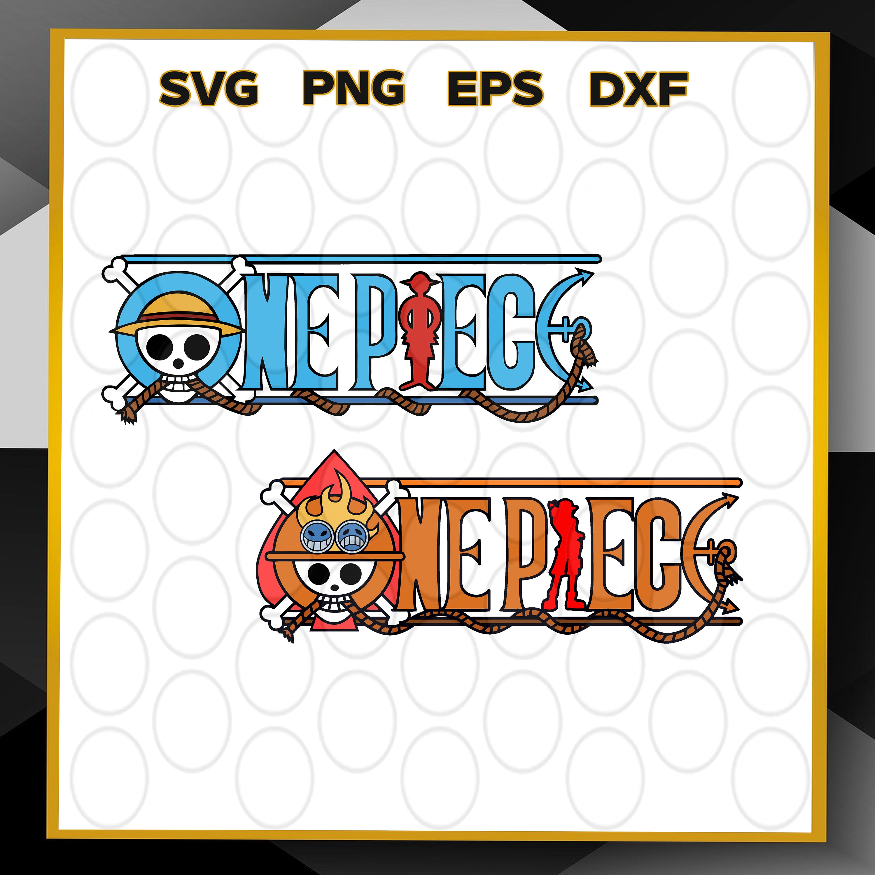 One Piece Logo Luffy