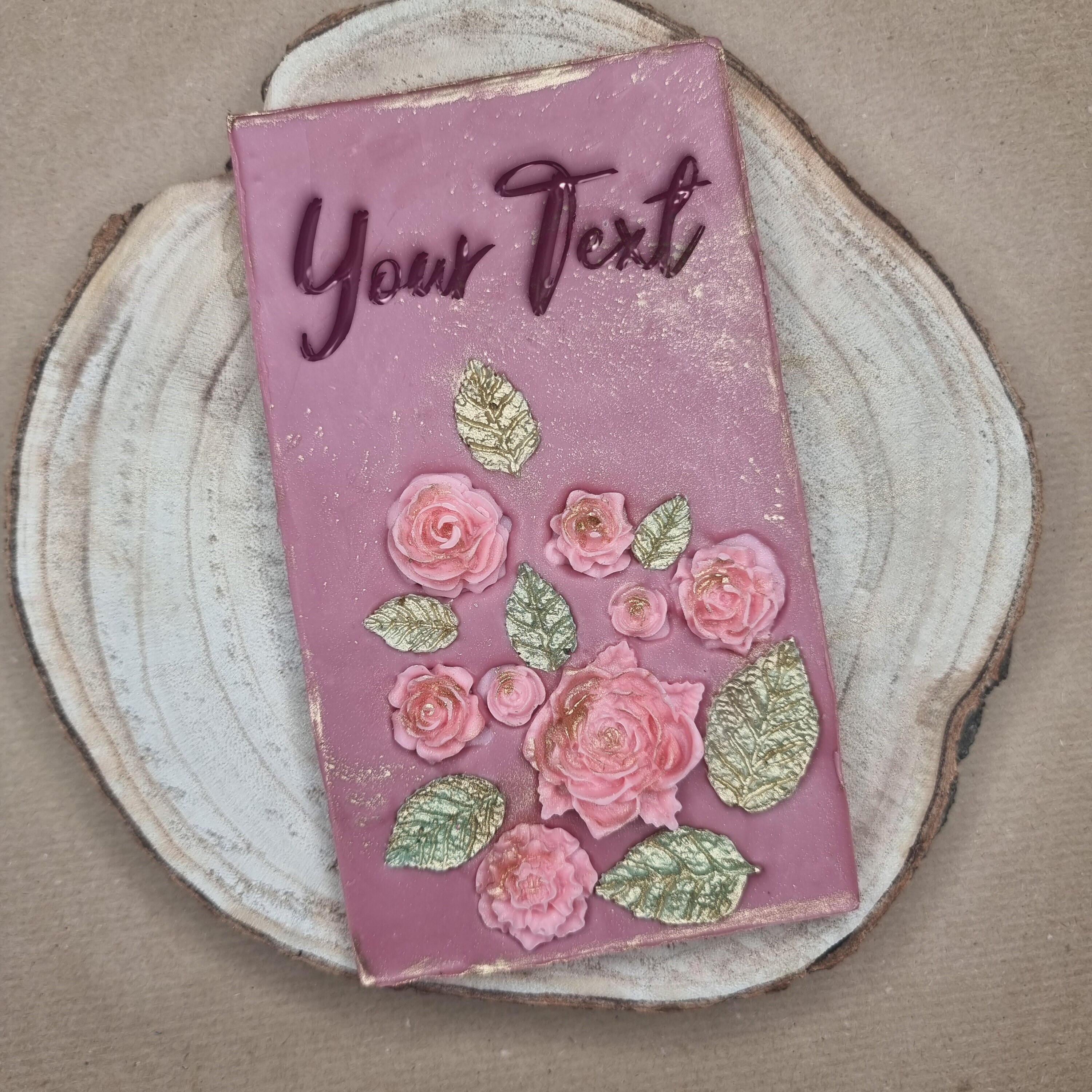 Chocolate Bar With Your Text, Handmade Belgian Chocolate Gifts ...
