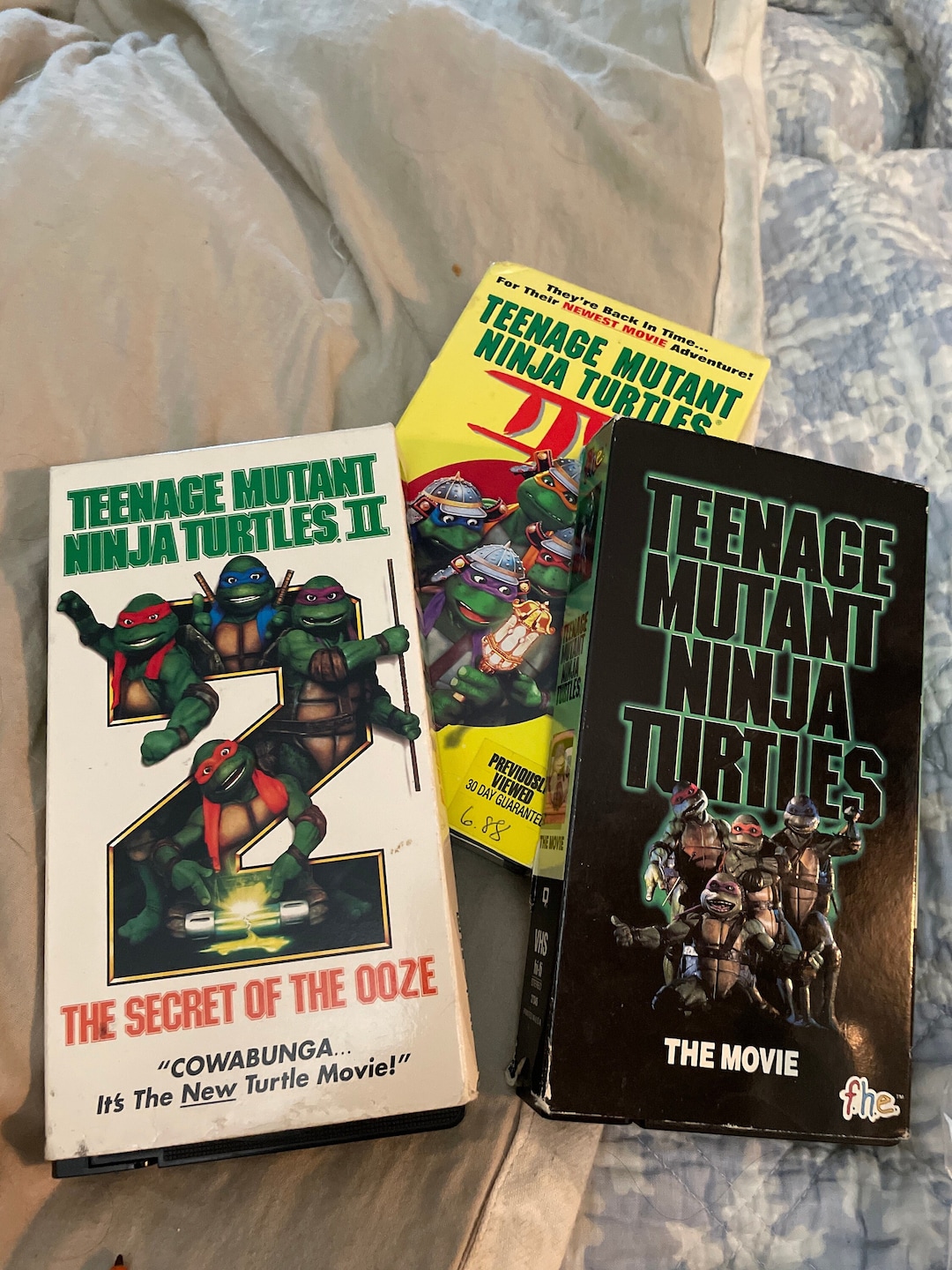 Teenage Mutant Ninja Turtles VHS Lot - Etsy