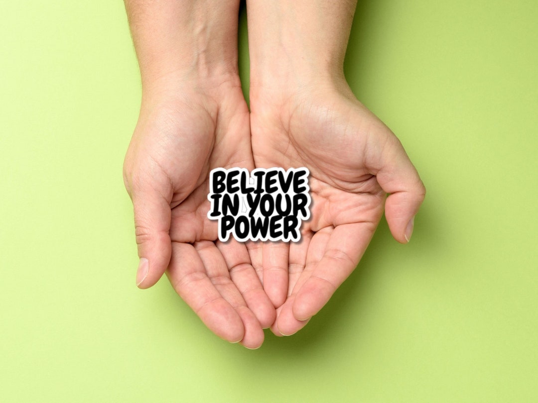 Inspiring Quote Sticker, Positive Quote Sticker, Journal Quote Sticker ...