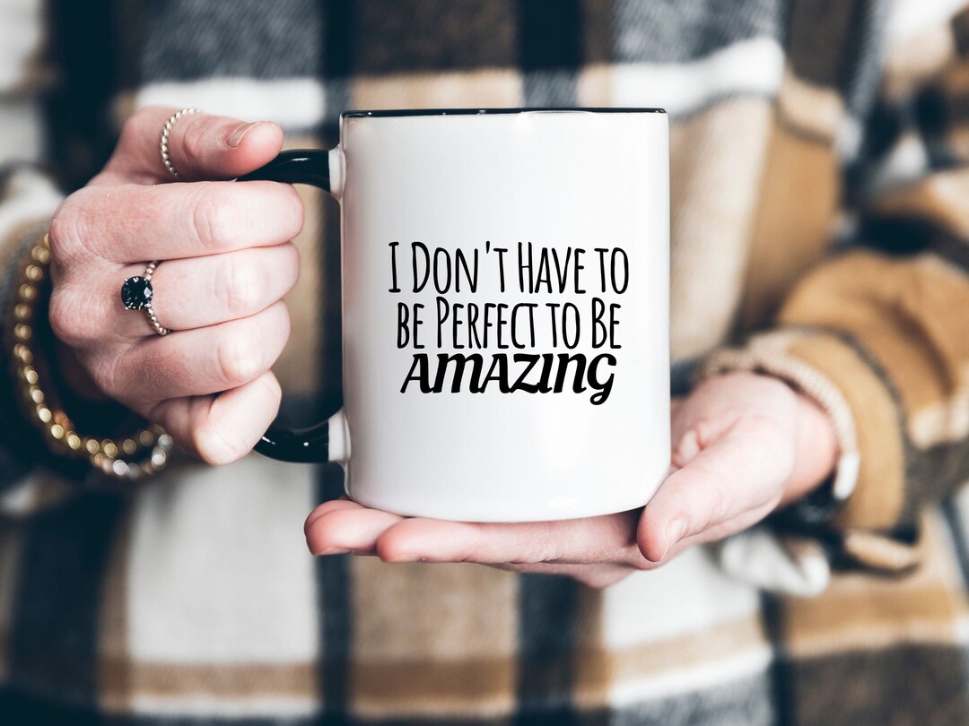 Motivation Coffee Mug, Inspirational Text, Mindfulness Mug Gift ...