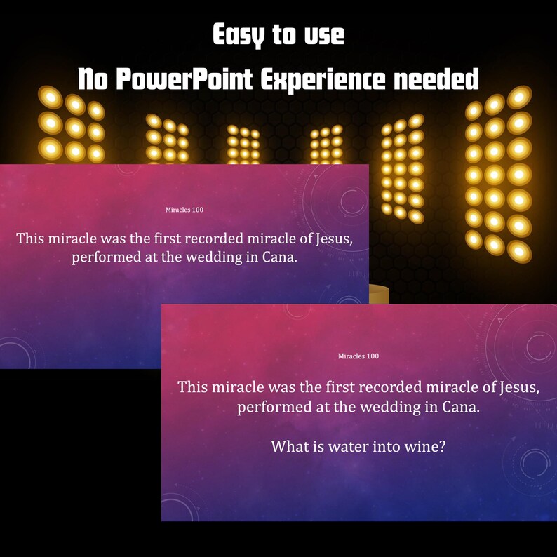 Faith-based Jeopardy-style Powerpoint Game - Etsy