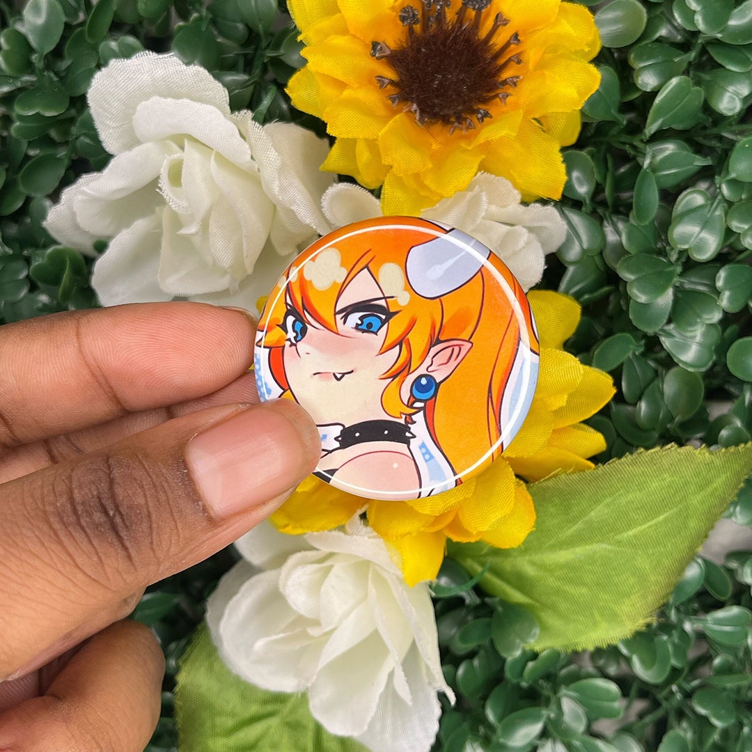 Bowsette Button - Etsy