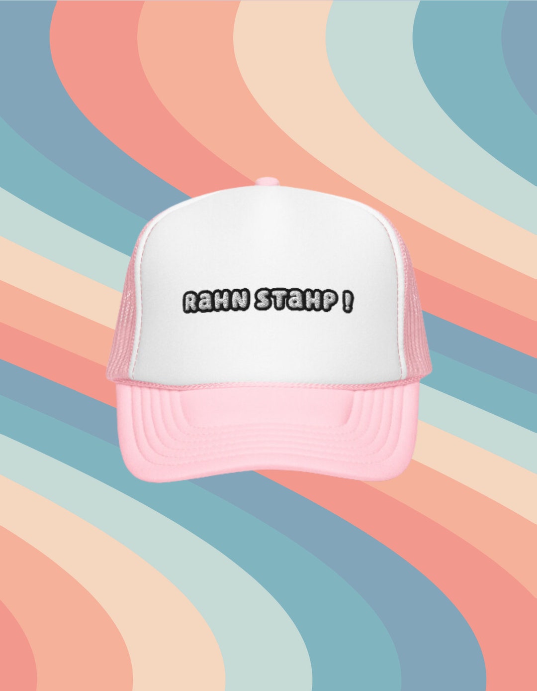 Rahn Stahp Trucker Hat Jersey Shore Dad Hat Sammi - Etsy