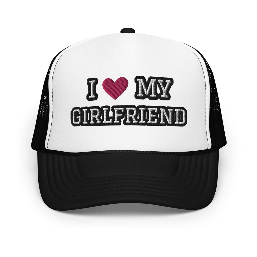 I Love MY GIRLFRIEND Trucker Hat Y2K Trucker Hat Baseball - Etsy