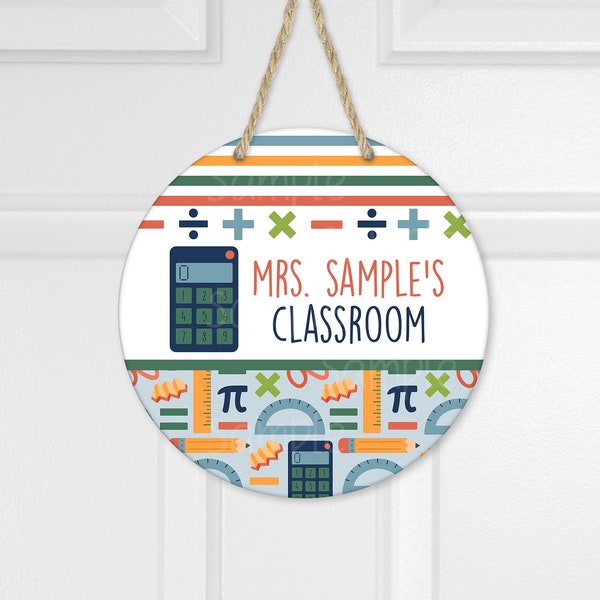 Math Door Decor - Etsy