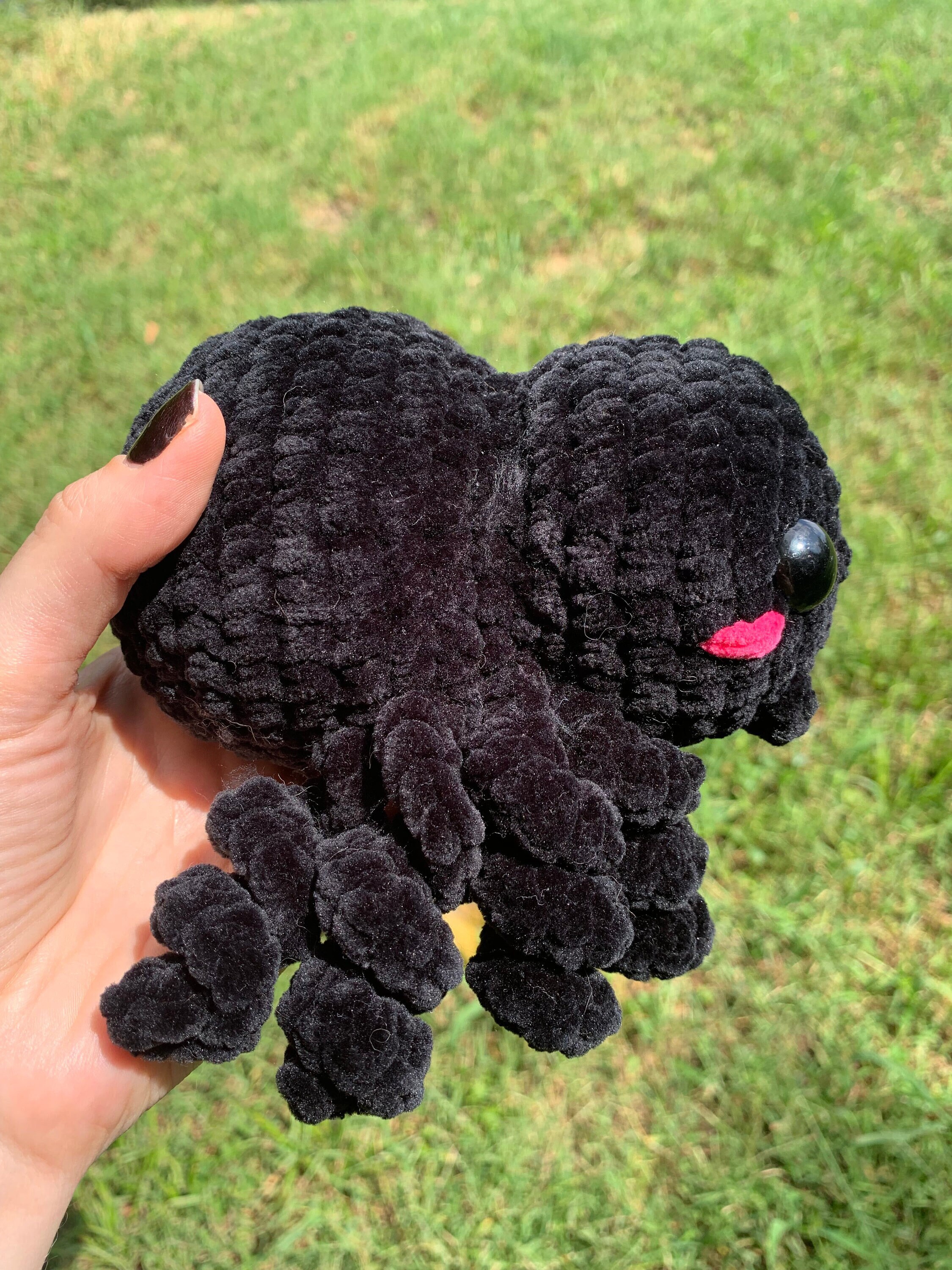 Sweet Spider Crochet Plushie Stuffed Animal Available in 4 Colors Ready ...