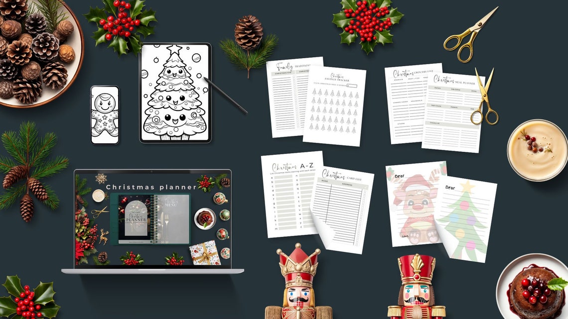The Ultimate Christmas Planner, Holiday Organizer, Christmas Budget ...