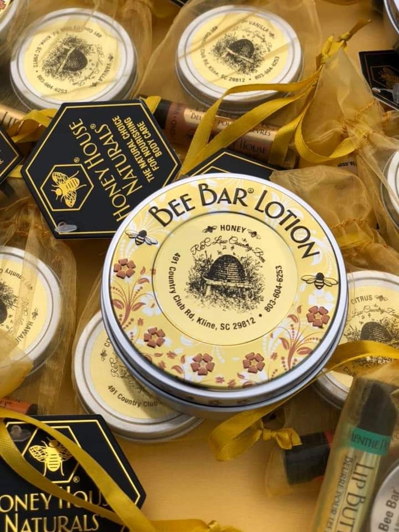 Honey House Naturals 2 Piece Gift Set- Bee Bar Lotion and Lip Butter - Etsy