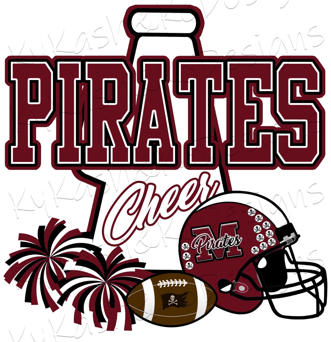Pirates CHEER PNG - Etsy