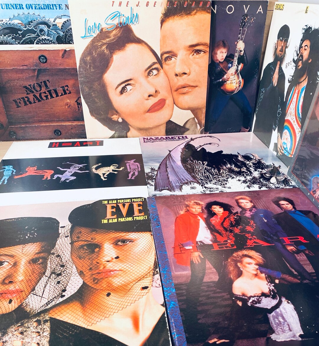 Vintage Classic Rock Vinyl Record Album: 1970s-80s Music - Etsy