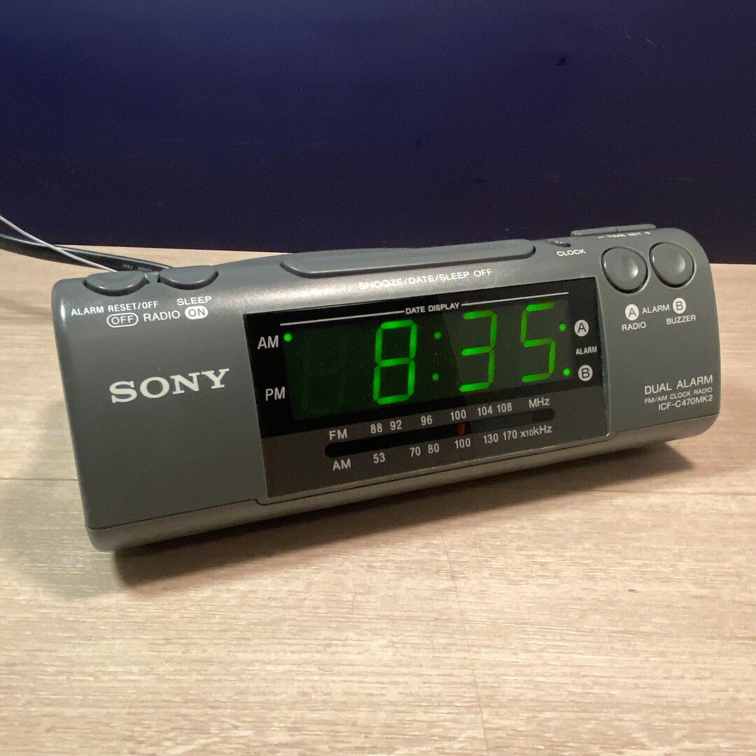 Vintage Sony Dream Machine Clock Radio | 90s Retro Tech - Etsy