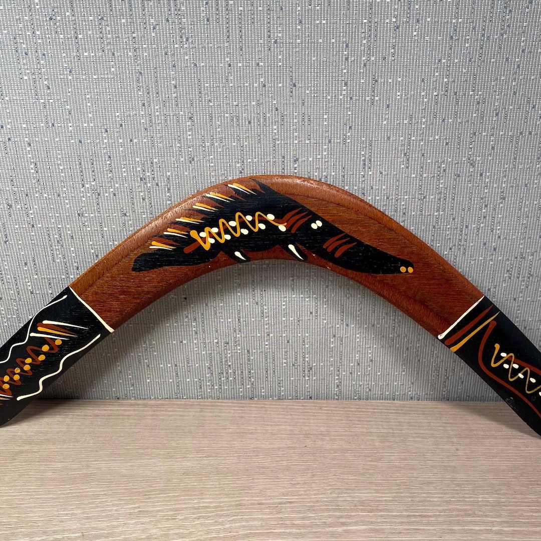 Returning Traditional Boomerang Left or Right-handed Throwing 16 Inches ...