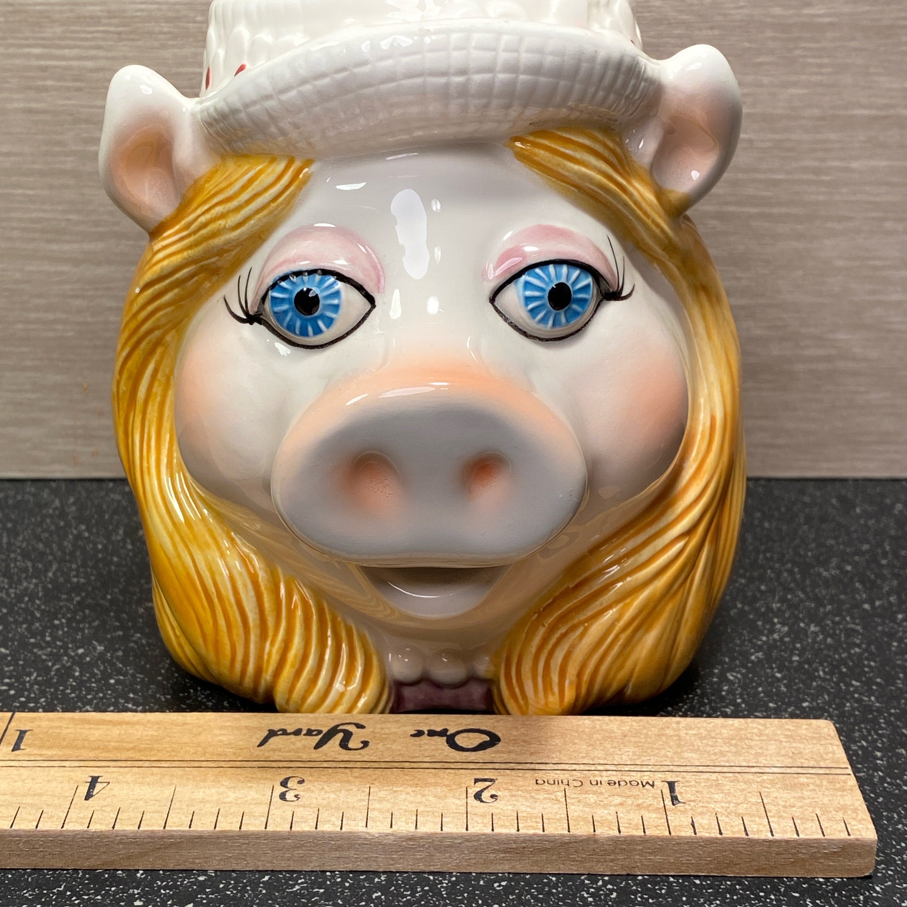 Vintage Miss Piggy Mug. the Muppet Show Miss Piggy Ceramic Mug. Coffee ...