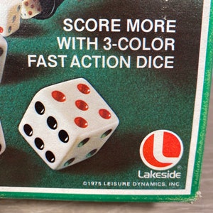 Kismet Dice Game - Vintage Game Night (similar to Yahtzee) Toys and ...