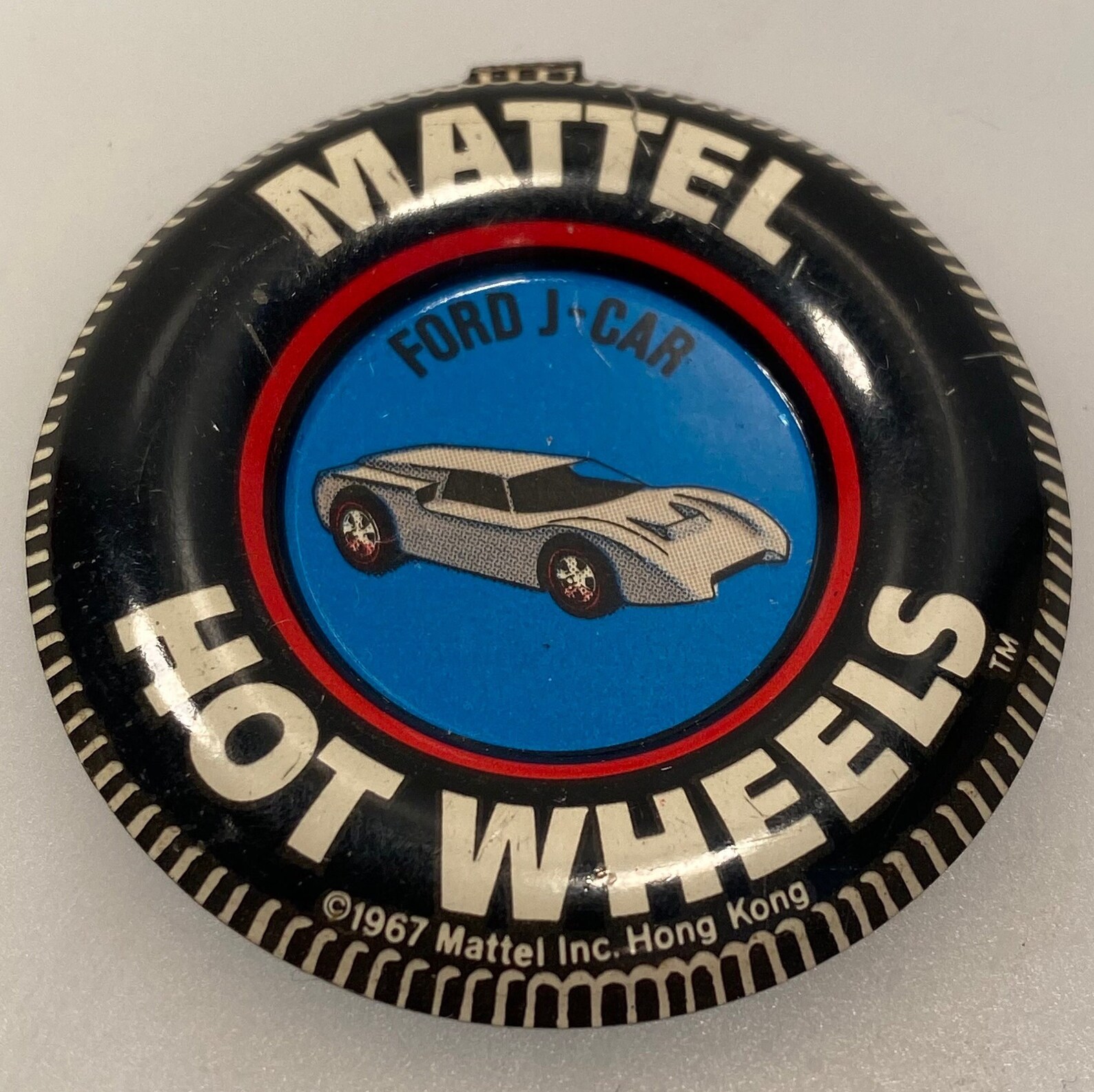 Vintage 1960's Original Hot Wheels Buttons Lot of 11 Mattel Inc. Badges ...