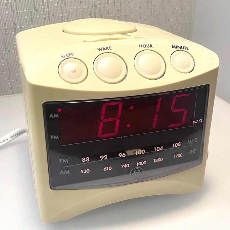 Retro Alarm Clock - Etsy