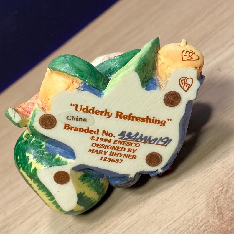 Mary's Moo Moo Udderly Refreshing 1994 Mary Rhyner-nadig Branded ...