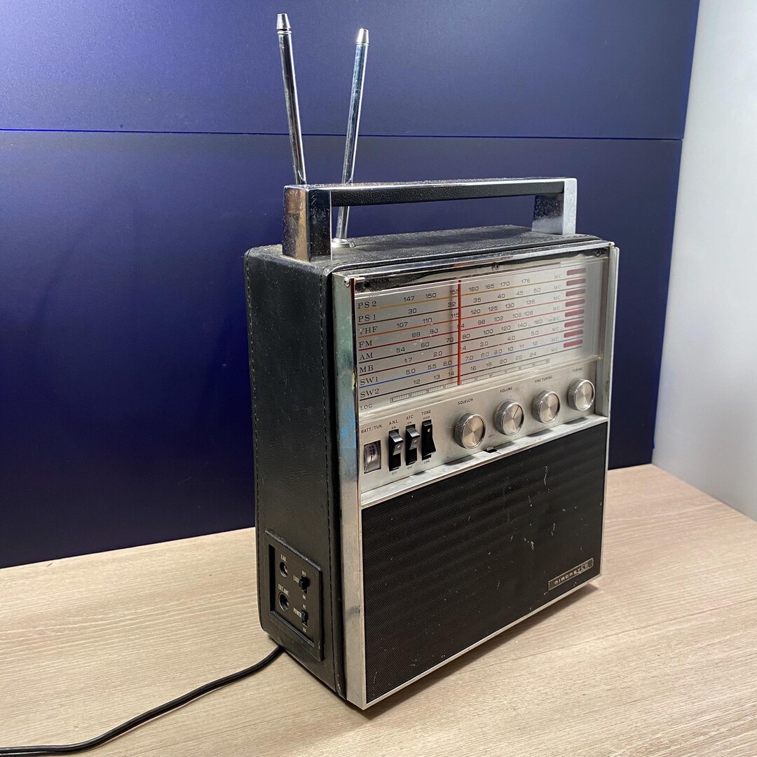 Vintage Portable Radio Aircastle Multi-band Transister Radio, Vintage ...