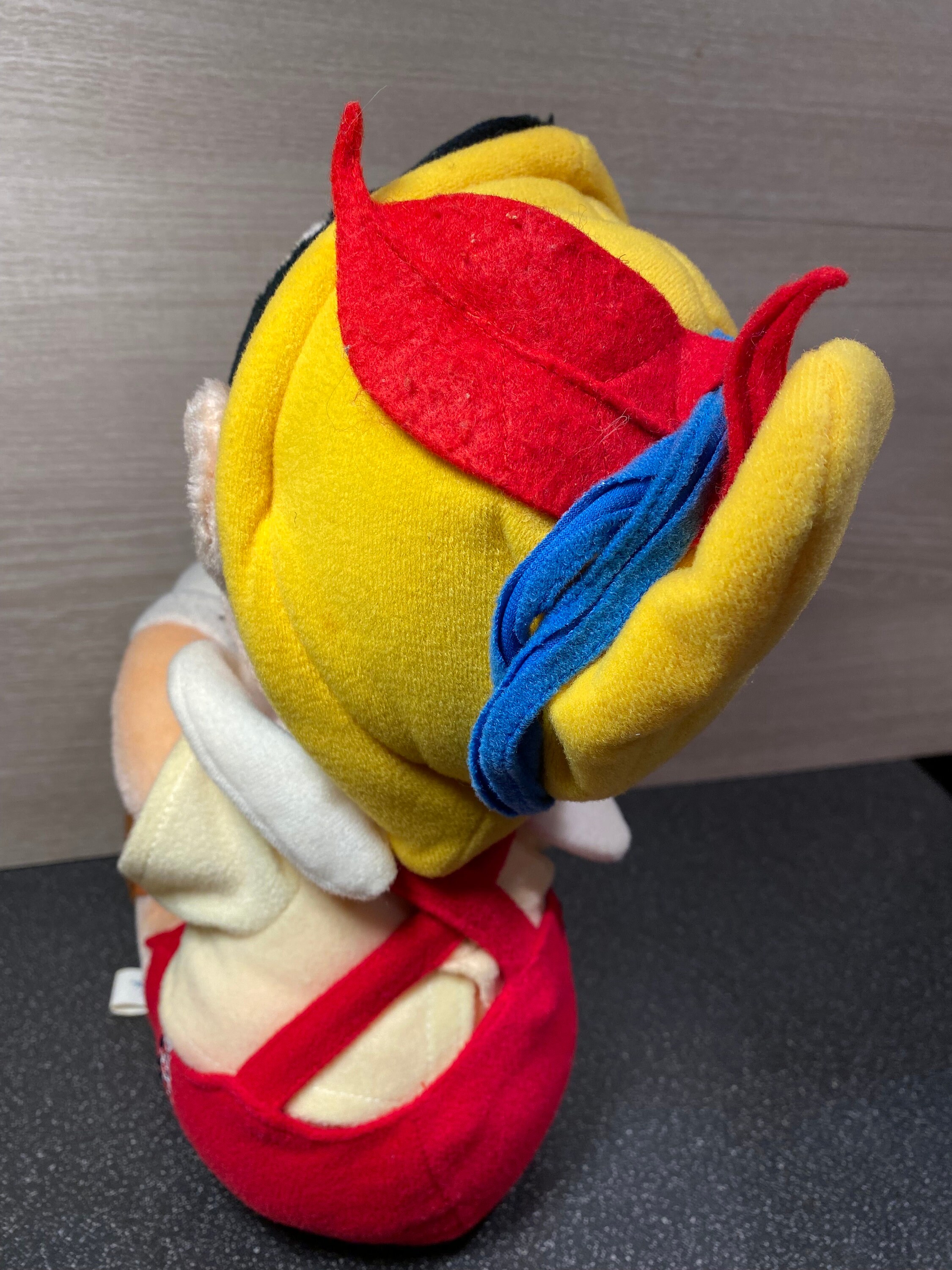 Pinocchio Vintage 1968 Pinocchio Plush Doll 11 Disney Plush Toy Stuffed ...