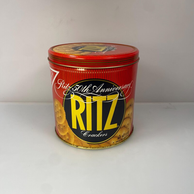 Ritz Cracker Tin - Etsy
