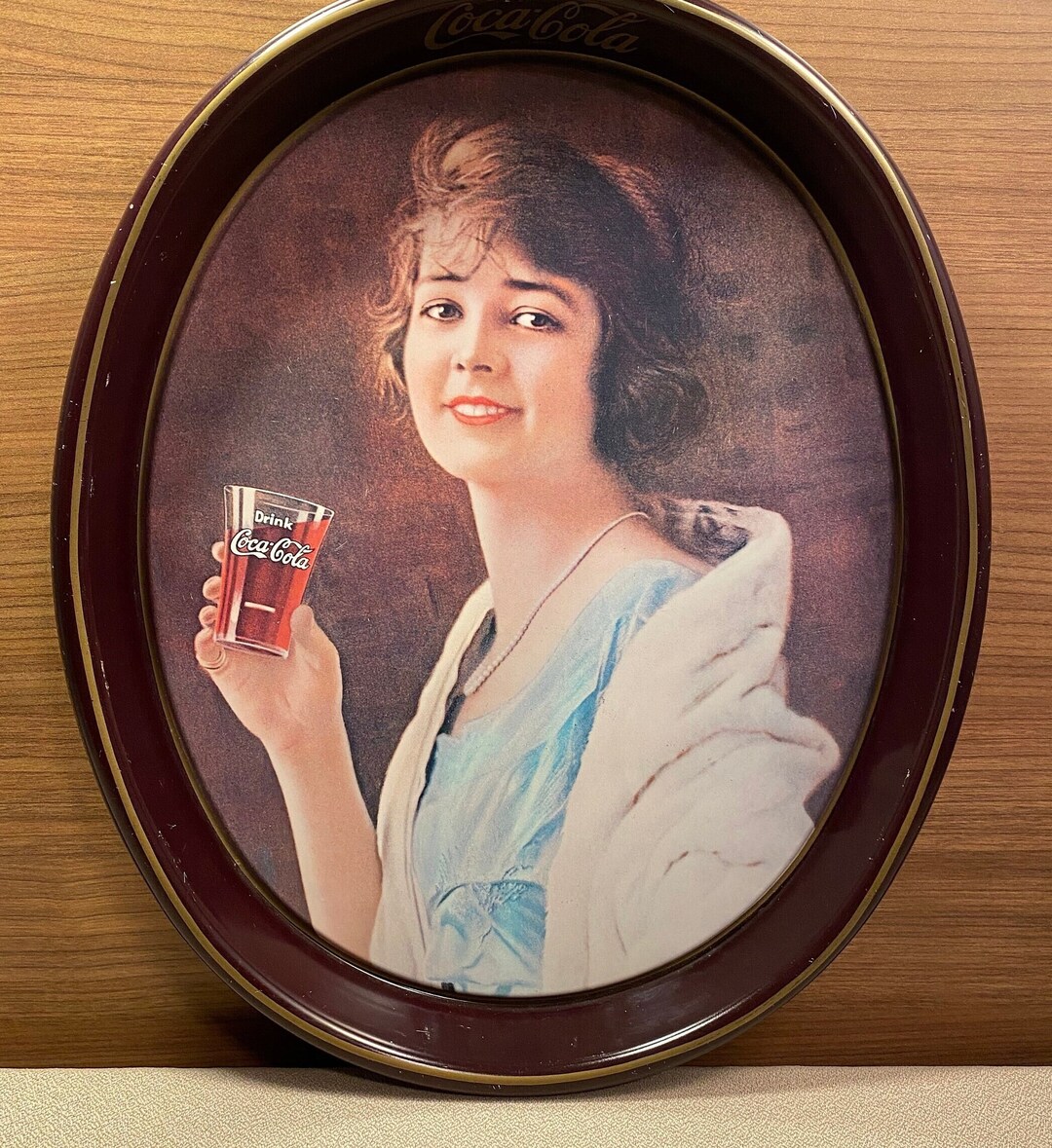 Vintage Coca Cola Tray, Coca Cola Tray With Art From the 20's, Coca ...