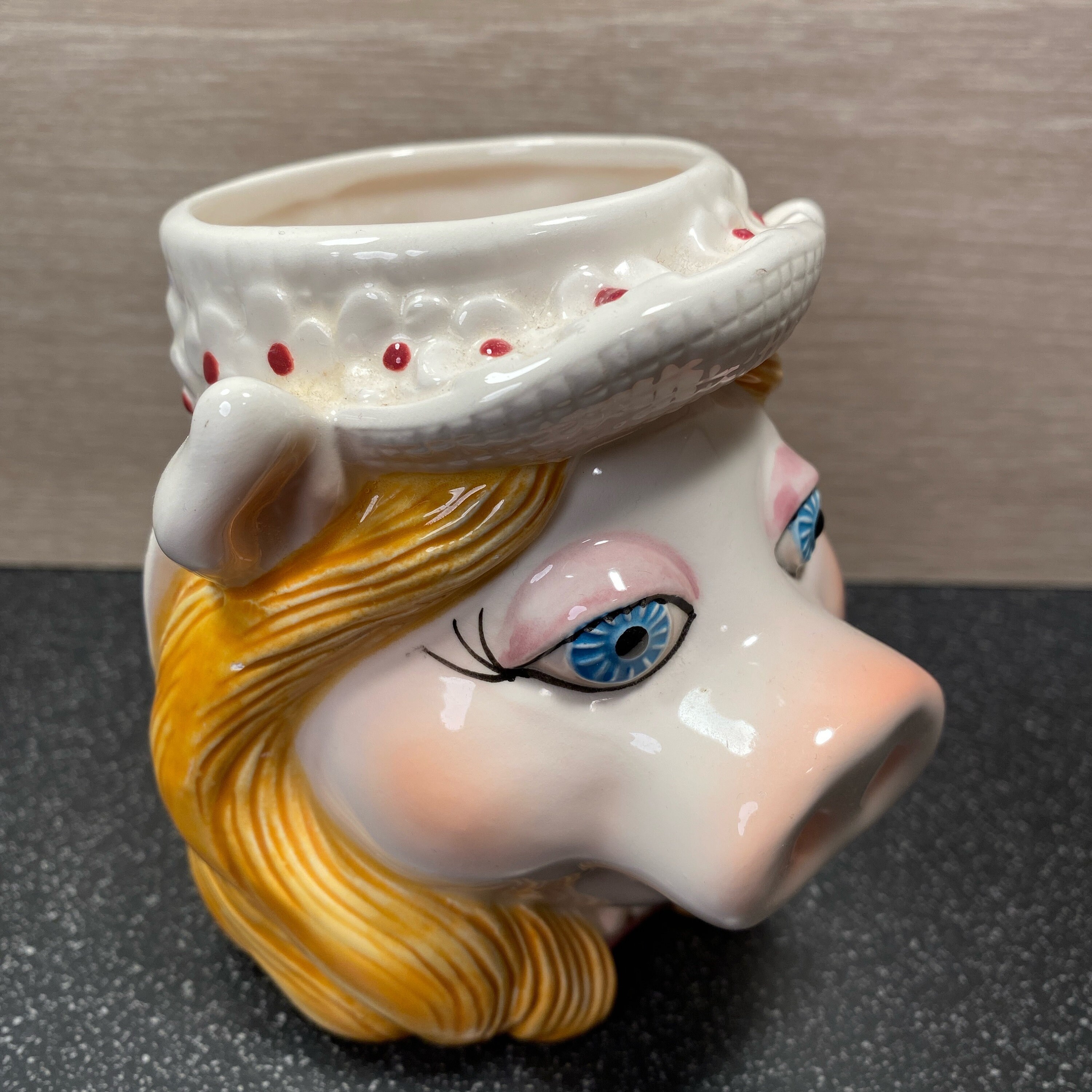 Vintage Miss Piggy Mug. the Muppet Show Miss Piggy Ceramic Mug. Coffee ...