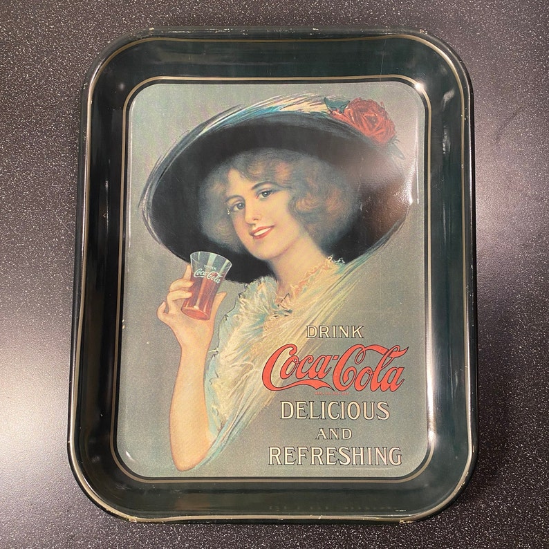 Vintage Coca Cola Tray Coca Cola Tray With Art From the - Etsy
