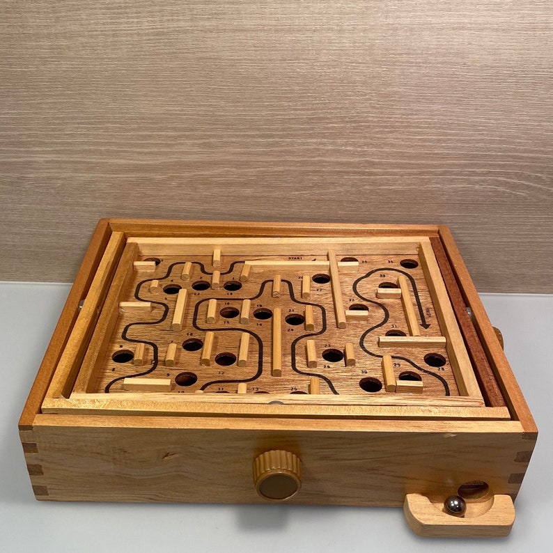 Labyrinth, the Solitaire Game of Skill, Ages &stages Edition. 1995 - Etsy