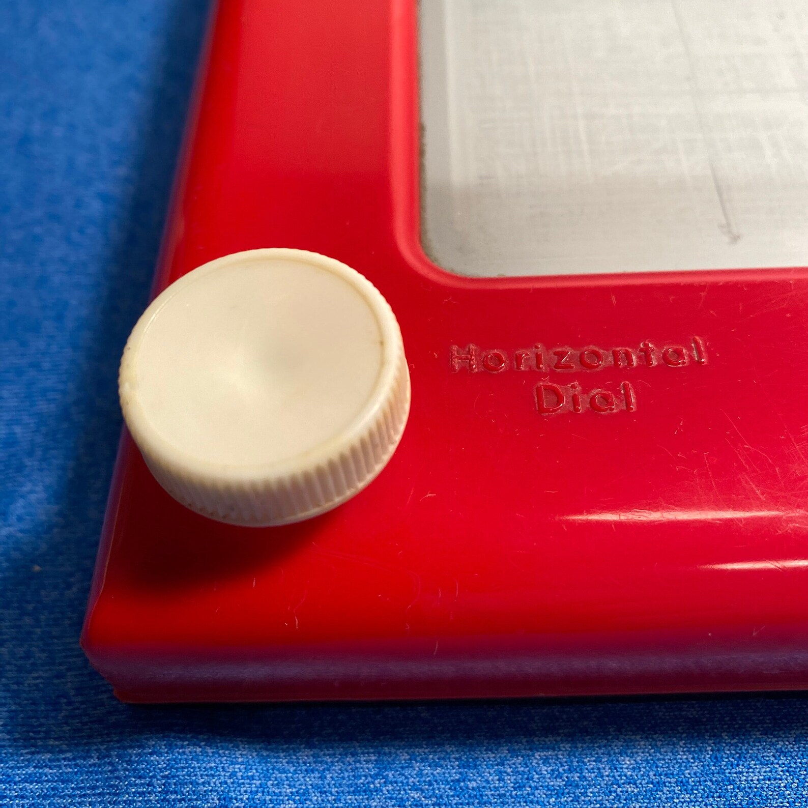 The Original Etch A Sketch From 1960, Vintage Red 505 Ohio Art Magic ...