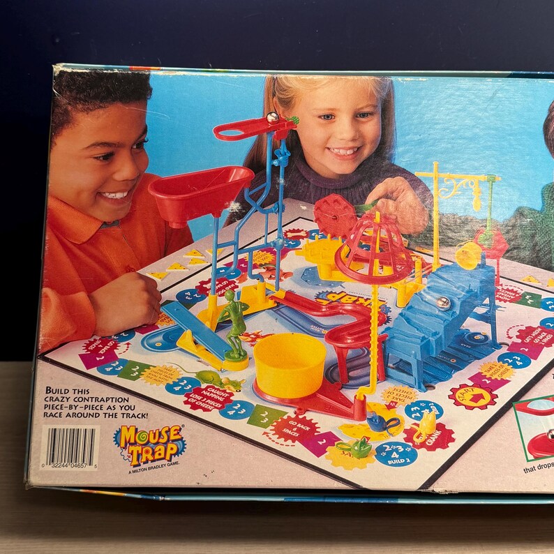 Complete 1994 Mouse Trap Board Game | Classic Retro Vintage MB Edition ...