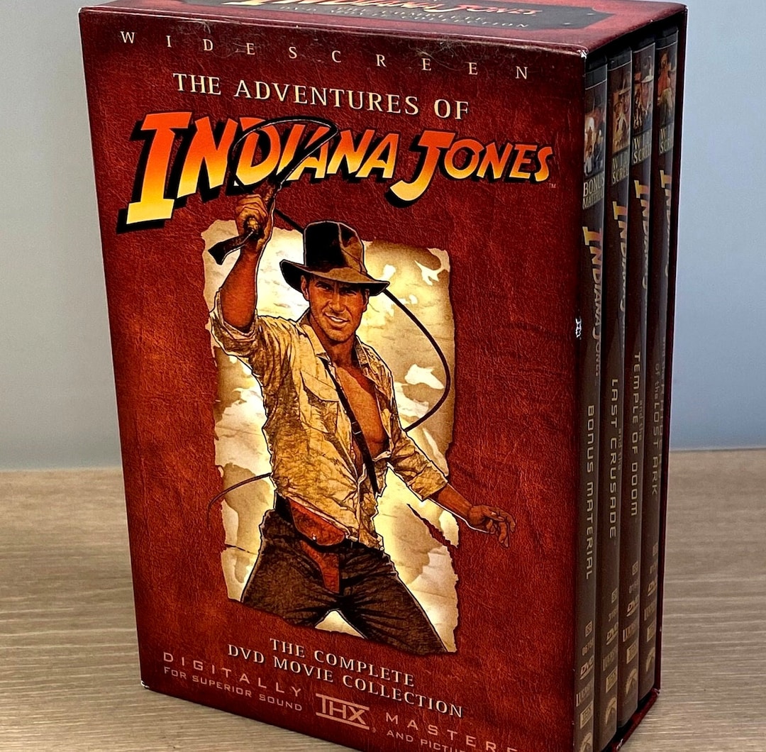 The Adventures of Indiana Jones A Complete DVD Movie Collection ...