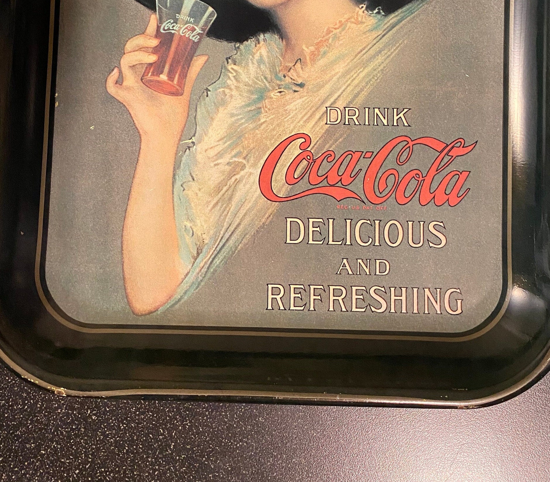 Vintage Coca Cola Tray Coca Cola Tray With Art From the - Etsy