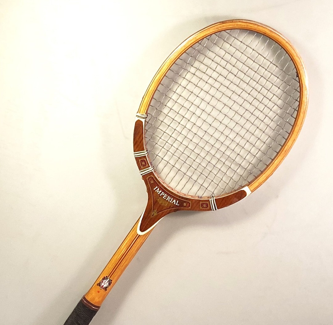 Vintage Wood Tennis Racquet. Tad Davis Imperial Made in U.S.A. Great ...